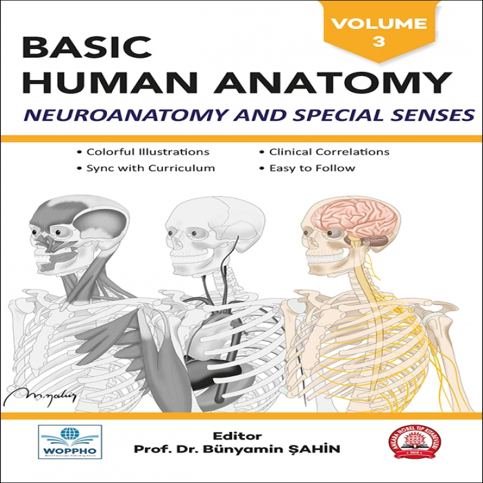 Basic Human Anatomy Neuroanatomy and Special Senses Volume-3- 9786256448681
