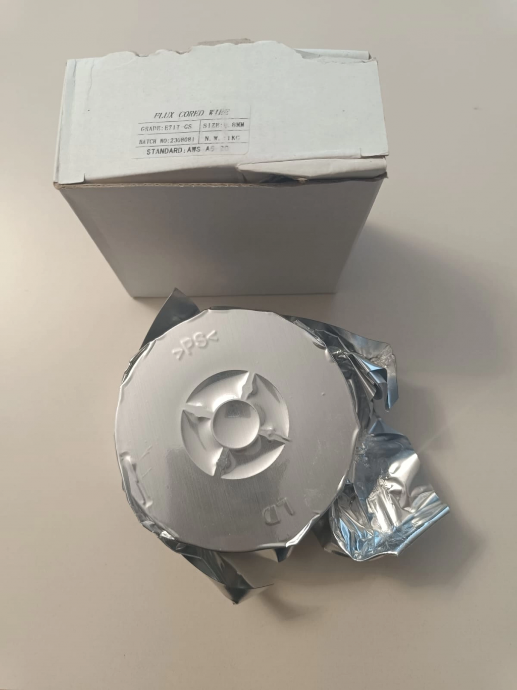 KAYNAK TELİ E71T GS 0,8 MM 1 KG STANDARD AWS A5.20