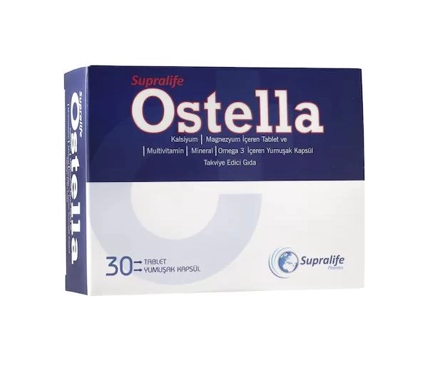 SUPRALIFE PHARMA Ostella 30 Tablet - Multivitamin Takviye Edici Gıda