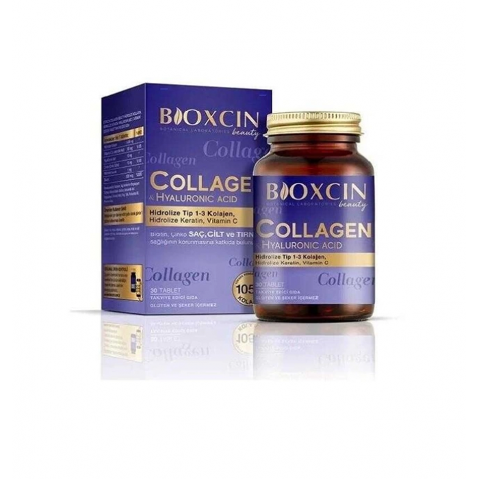 Bioxcin Collagen 30 Tablet - Kolajen Destekli Vitamin Tabletleri - BIOXCIN