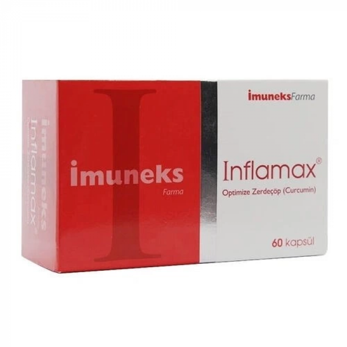 Imuneks İnflamax Optimize Zerdeçöp Curcumin 60 Kapsül