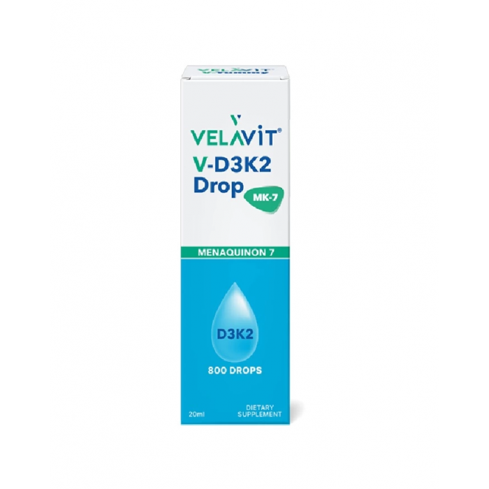 Velavit V-D3K2 Drop MK-7 D3 ve K2 Vitamini Takviyesi 20 ml - VELAVİT ...