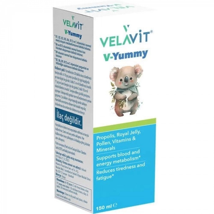 Velavit V-Yummy Multivitamin 150 ml sıvı