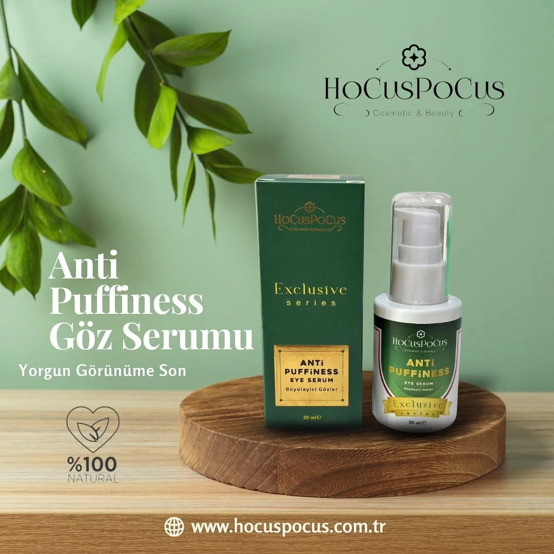 Anti-Puffiness Eye Serum - Effective Care Against Under-Eye Bags