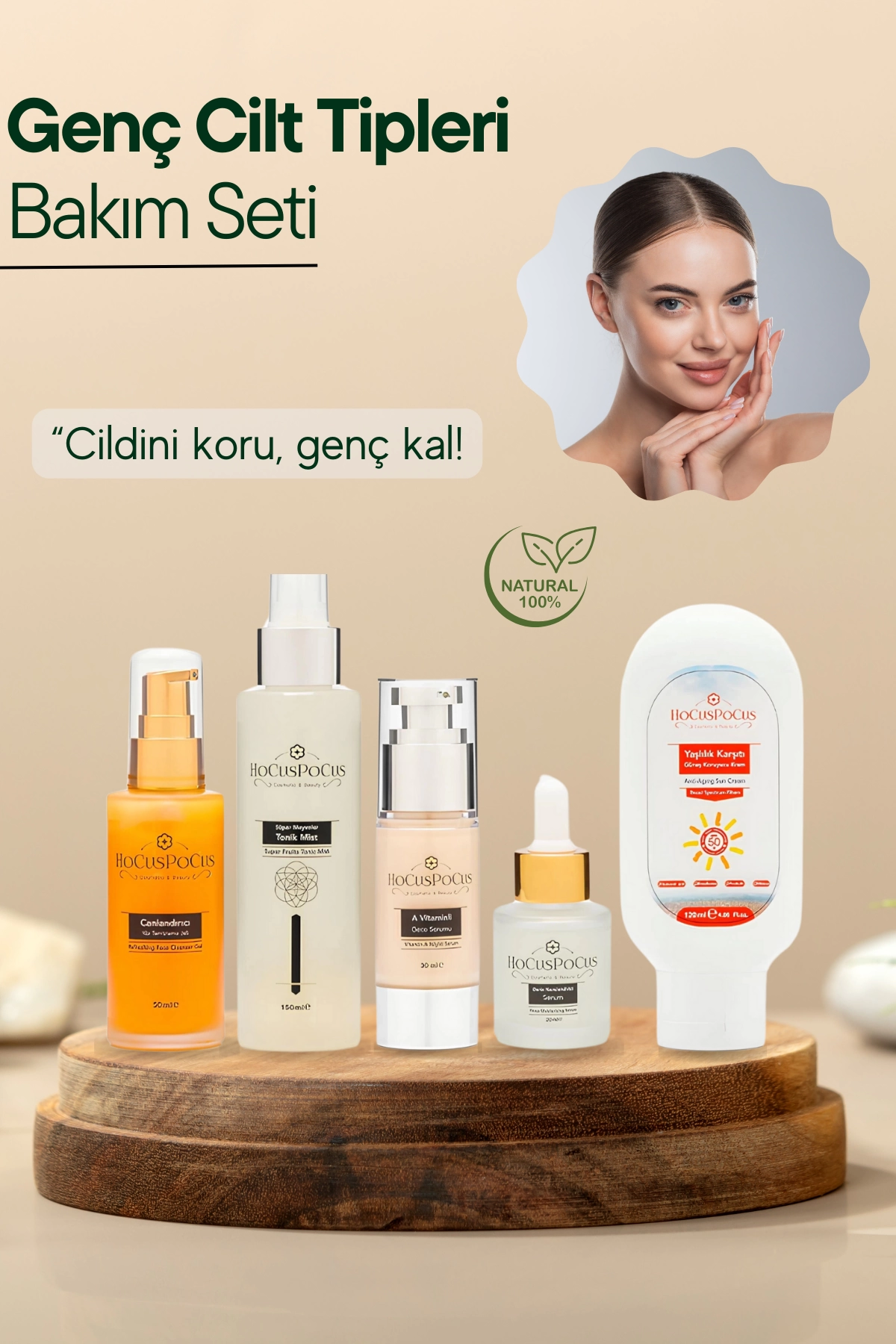 Genç Cilt Tipleri Bakım Seti