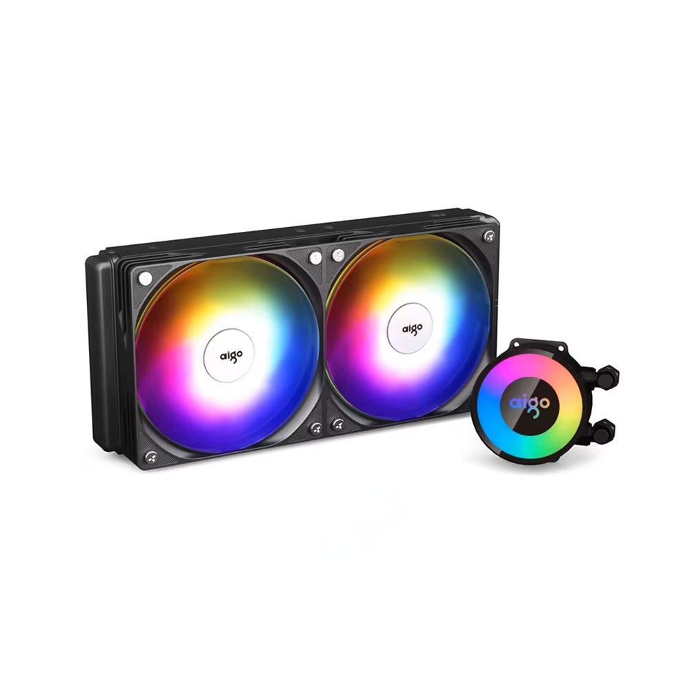 Aigo AP240 ARGB Intel 1851-1700 / AMD AM5 Uyumlu 240mm. İşlemci Sıvı ...