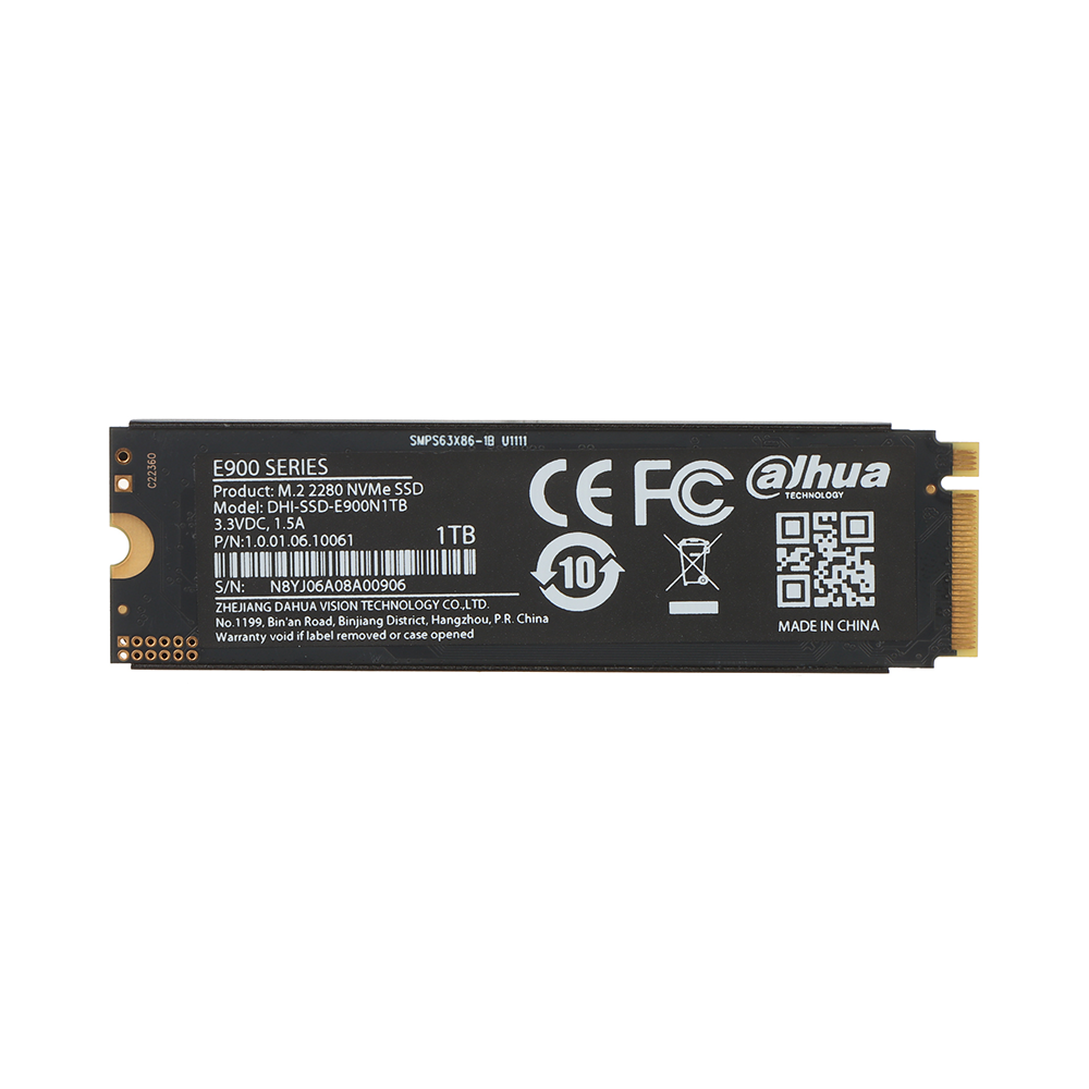 Dahua E900N 1 TB PCI-E Gen 3.0x4 Soğutuculu NVMe M.2 SSD