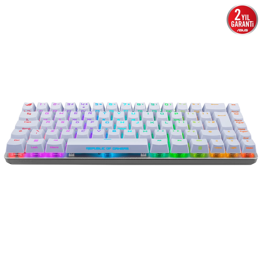 Asus Rog Falchion Ace NX Red Switch RGB Mekanik Beyaz Gaming Klavye ROG ...