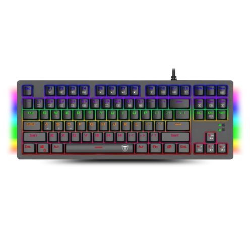 T-DAGGER BALI T-TGK311 Rainbow RGB Blue Switch Compact Mekanik Gaming ...
