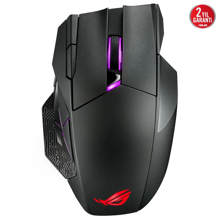 ASUS ROG SPATHA X KABLOLU/KABLOSUZ MMO OYUNCU MOUSE ROG MICRO SWITCH 12 ...