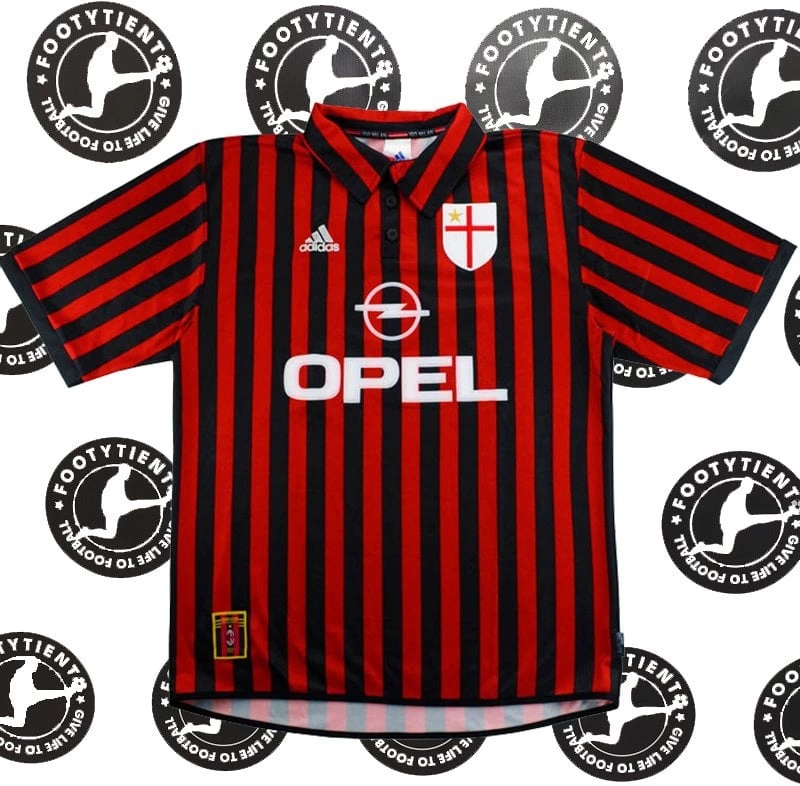 AC Milan 1999 - 2000 Retro Forma - Footytiento
