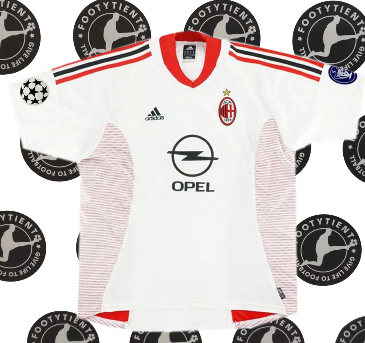 AC Milan 2002 - 2003 Retro Forma - Footytiento