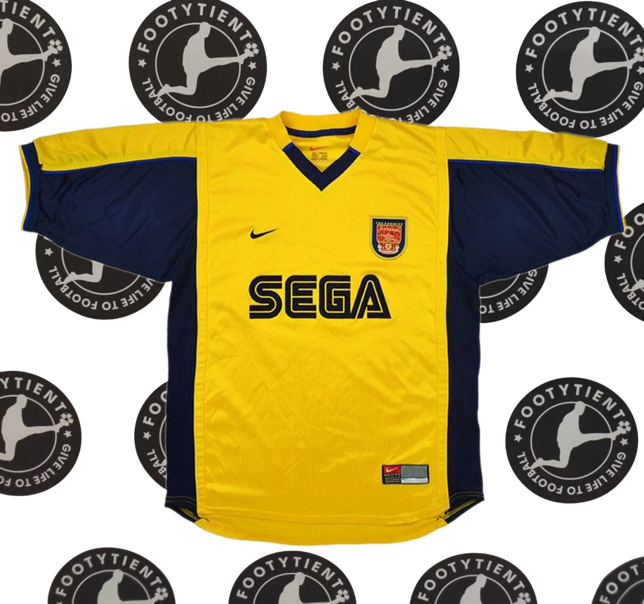 Arsenal 2000 - 2001 Retro Forma - Footytiento