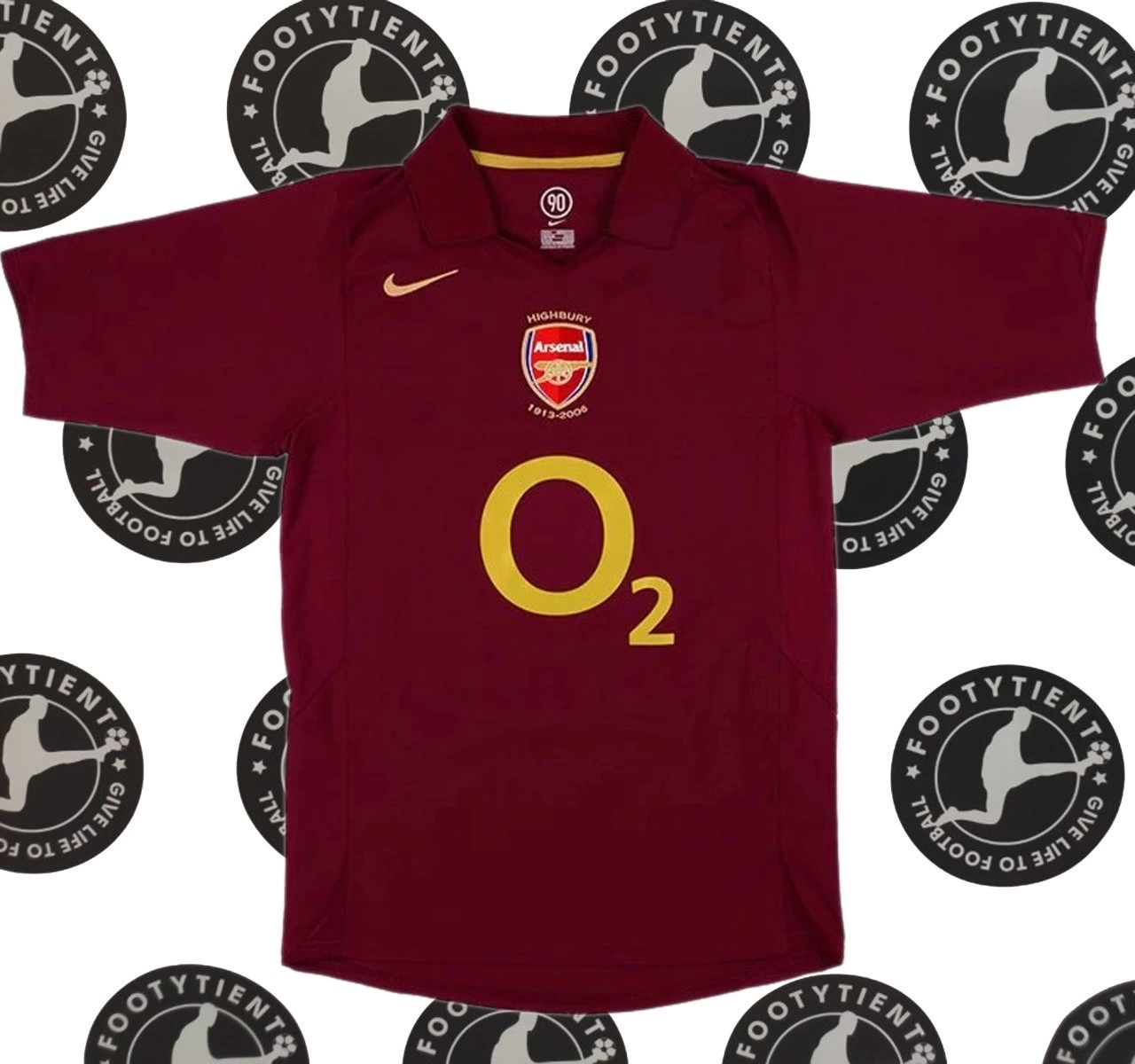 Arsenal 2005 - 2006 Retro Forma - Footytiento