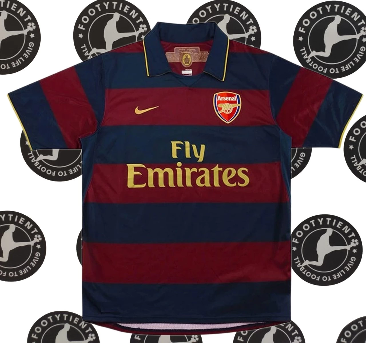 Arsenal 2007 - 2008 Retro Forma - Footytiento