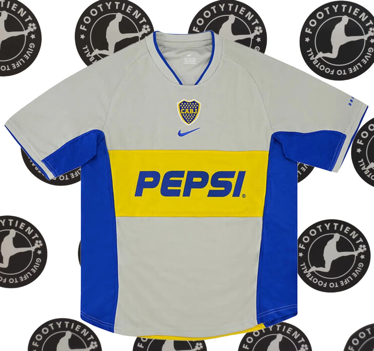 Boca Juniors 2002 - 2003 Retro Forma - Footytiento