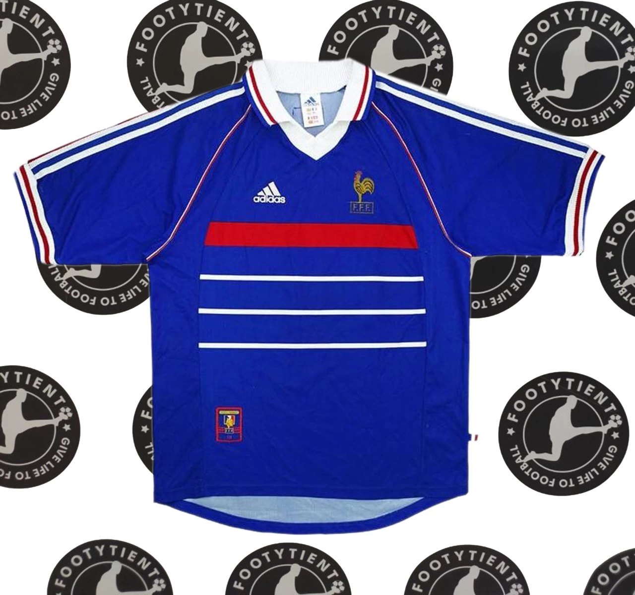 Fransa 1998 Retro Forma - Footytiento