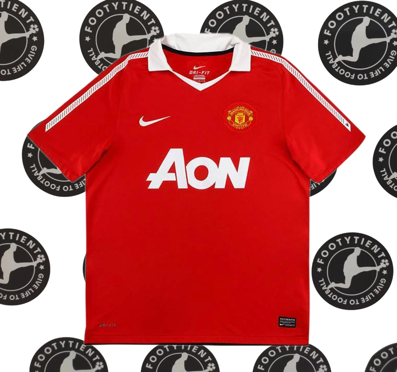 Manchester United 2010 - 2011 Retro Forma - Footytiento