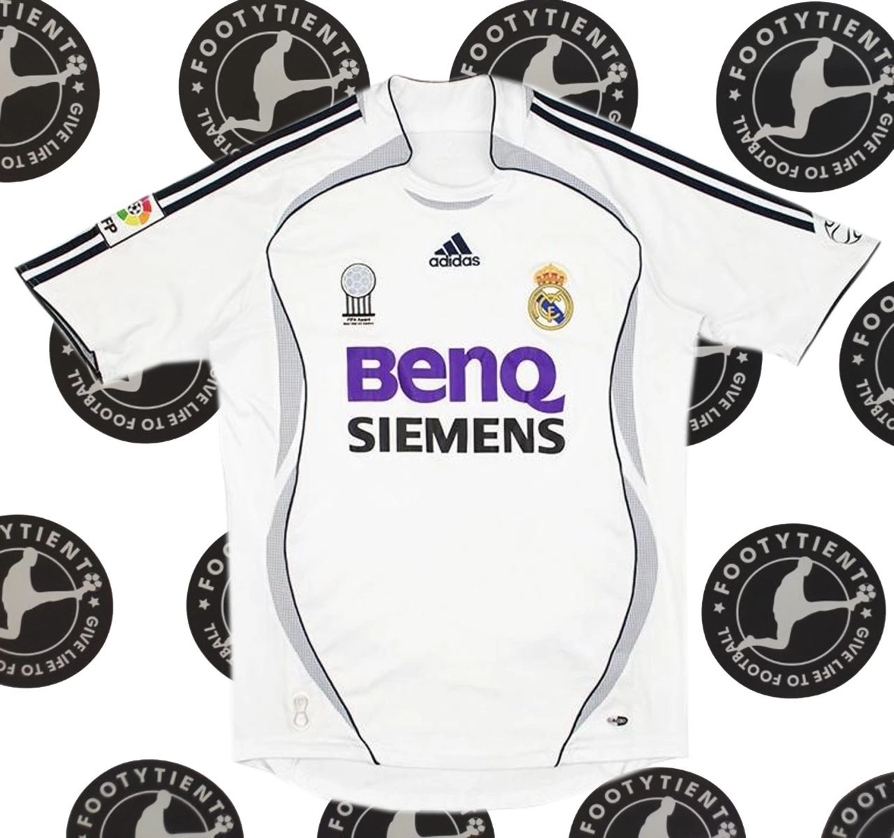 Real Madrid 2006 - 2007 Retro Forma - Footytiento