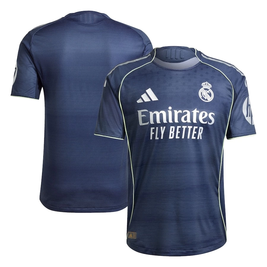 Real Madrid 2025-2026 Authentic - Profesyonel Maç Forması Away ...