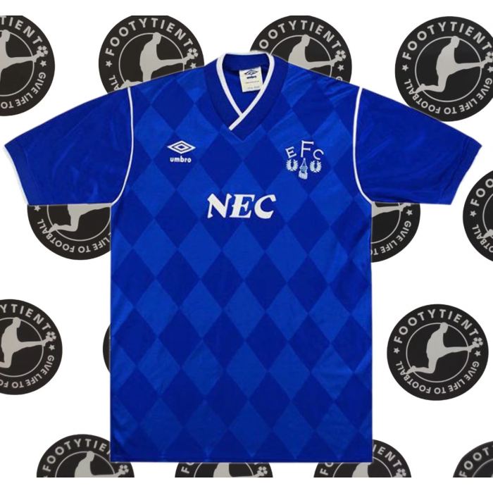 Everton 1986 - 1989 Retro Forma - Footytiento