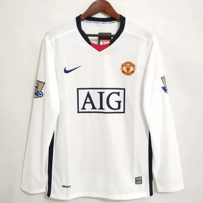 Manchester United 2008-2009 Uzunkol Retro Forma - Footytiento