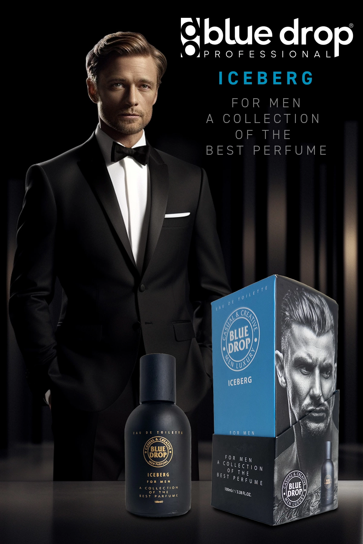 Blue Drop Erkek Parfüm iceberg 100 ml ile Profesyonel Kuaförlerin ve ...