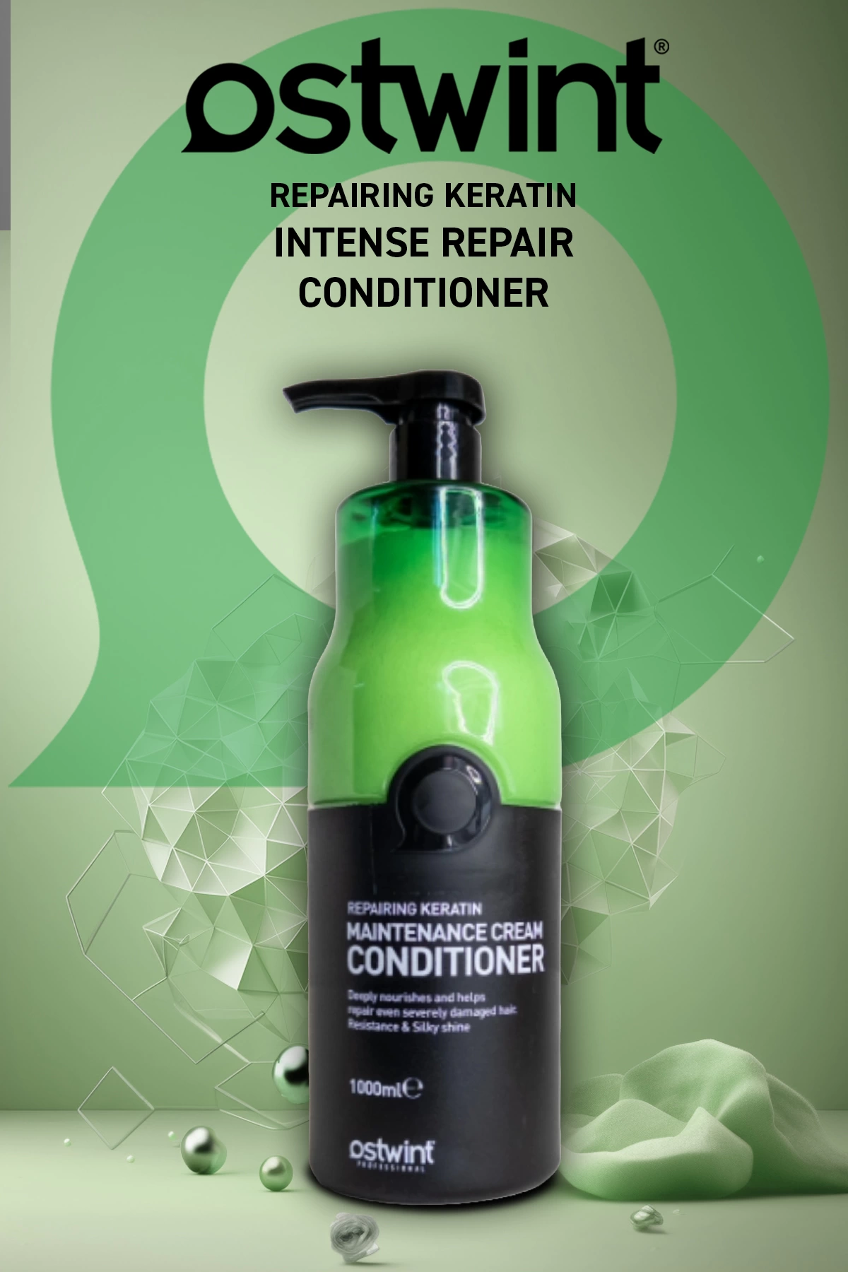 Ostwint Keratin Saç Kremi Kadın 1000 ml ile Profesyonel Kuaförlerin ve ...