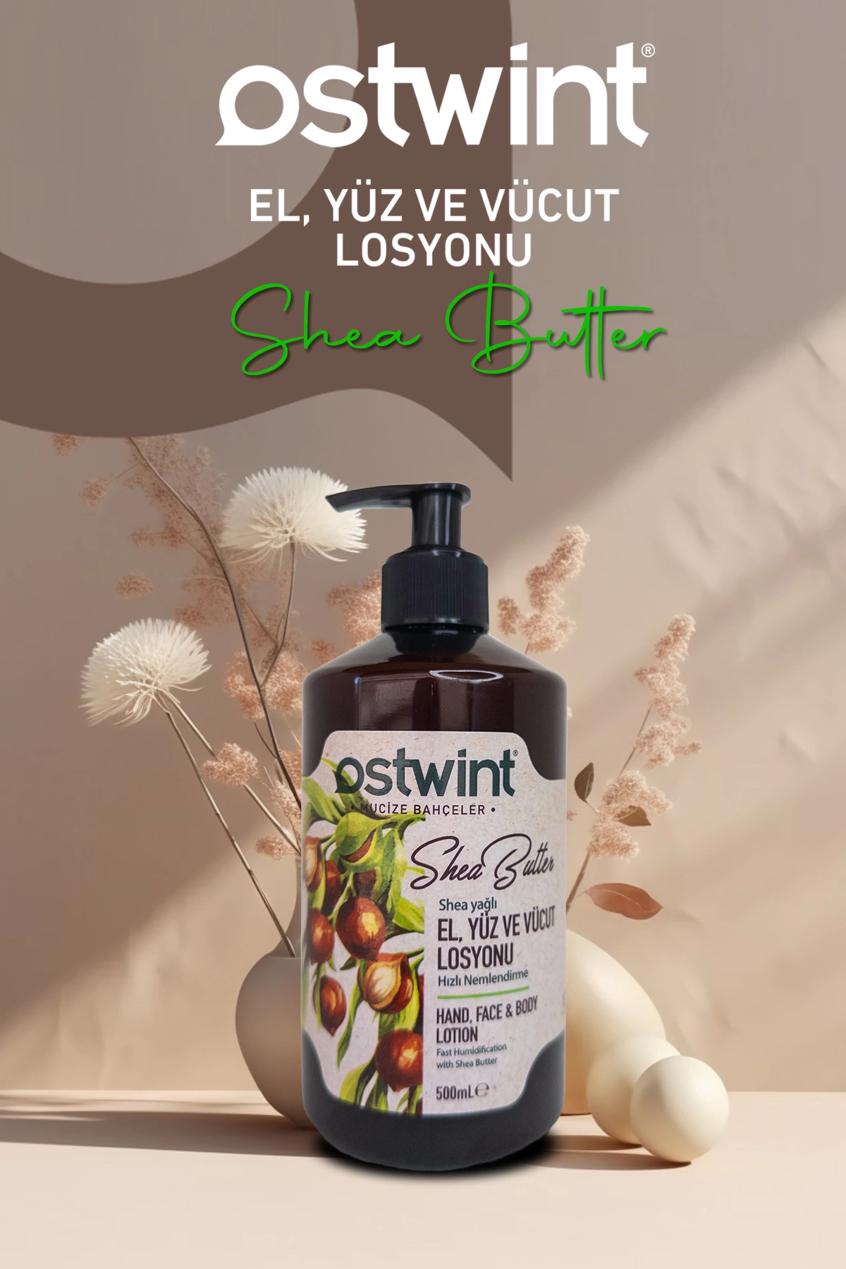 Ostwint Mucize Bahçe El-Vücut Losyonu Shea Butter 500 ml ile ...