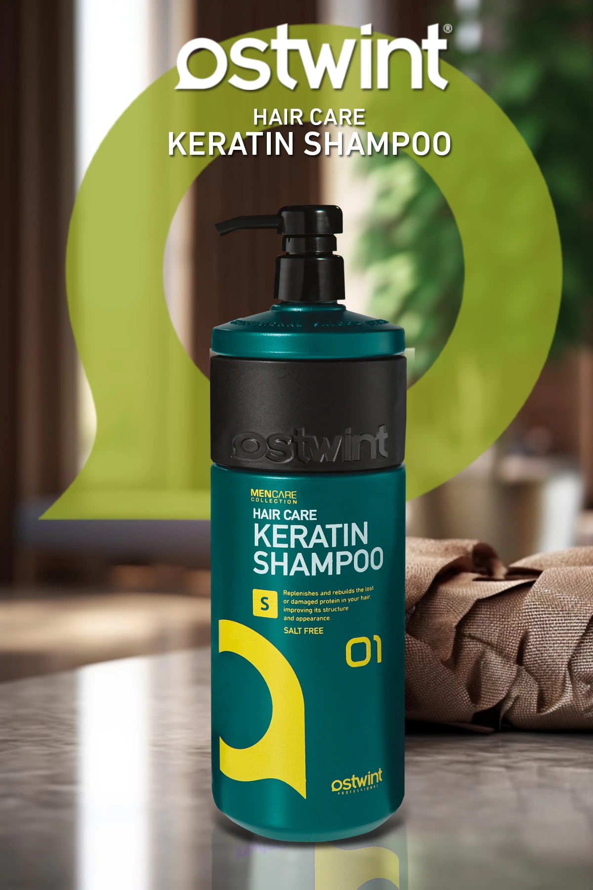 Ostwint Şampuan Keratin Erkek 1000 ml ile Profesyonel Kuaförlerin ve ...
