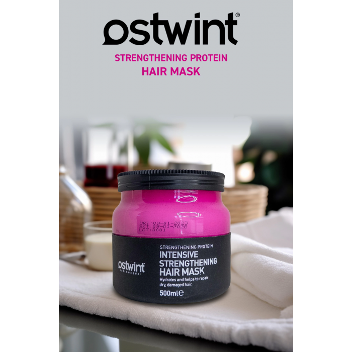 Ostwint Hair Mask with Protein 500 ml is the Choice of Professional Hairdressers and Cosmetics ...