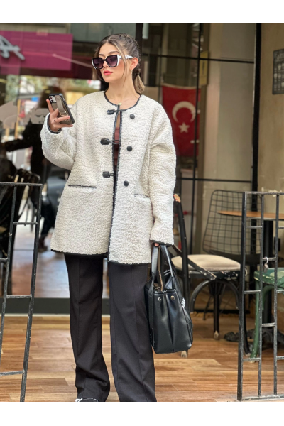 STY Marka Model Peluş Ceket