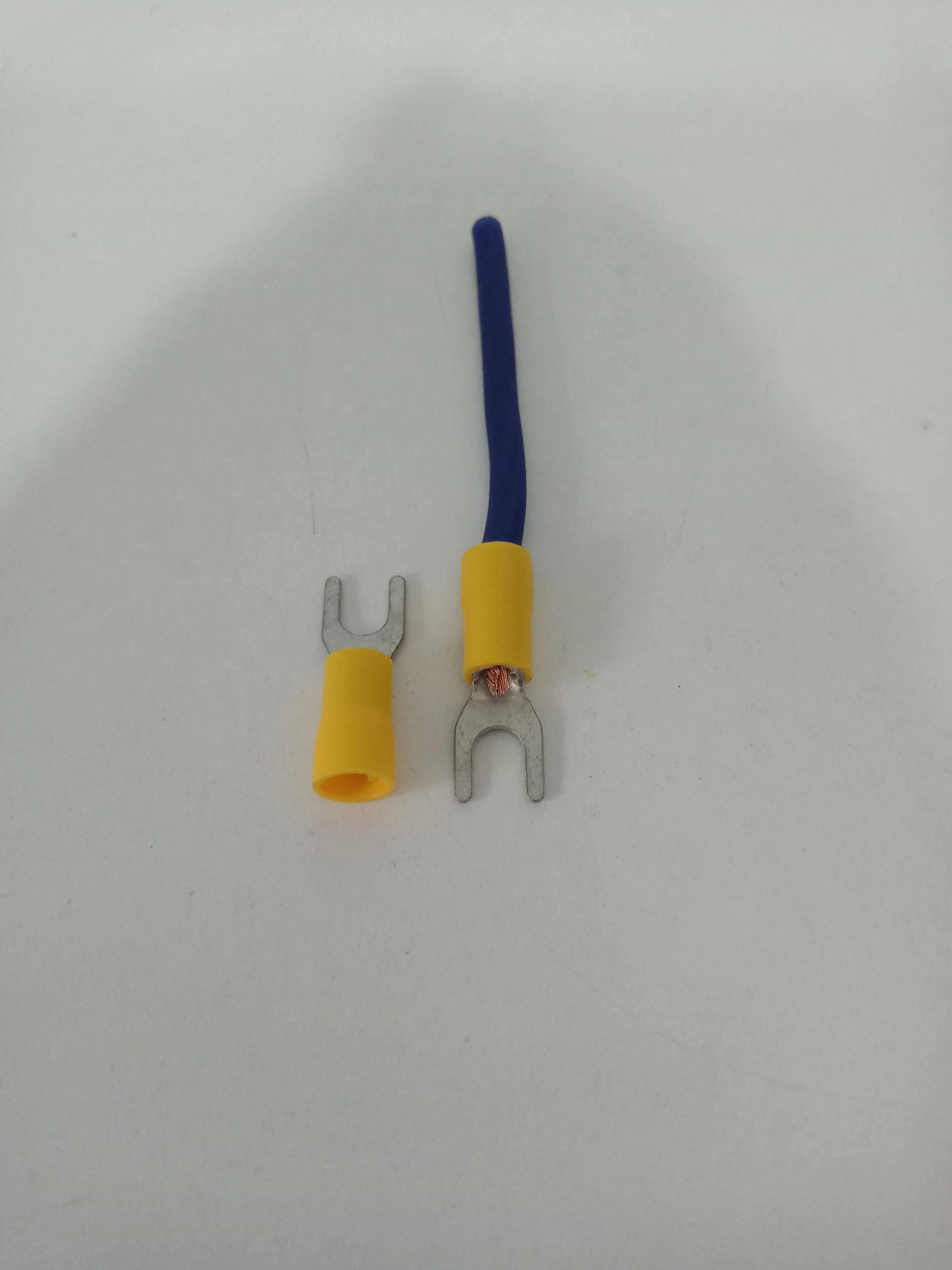 10ga 12ga Yalıtımlı Çatal Kablo Ucu - Amfiye Takılan Çatal Hoparlör ...