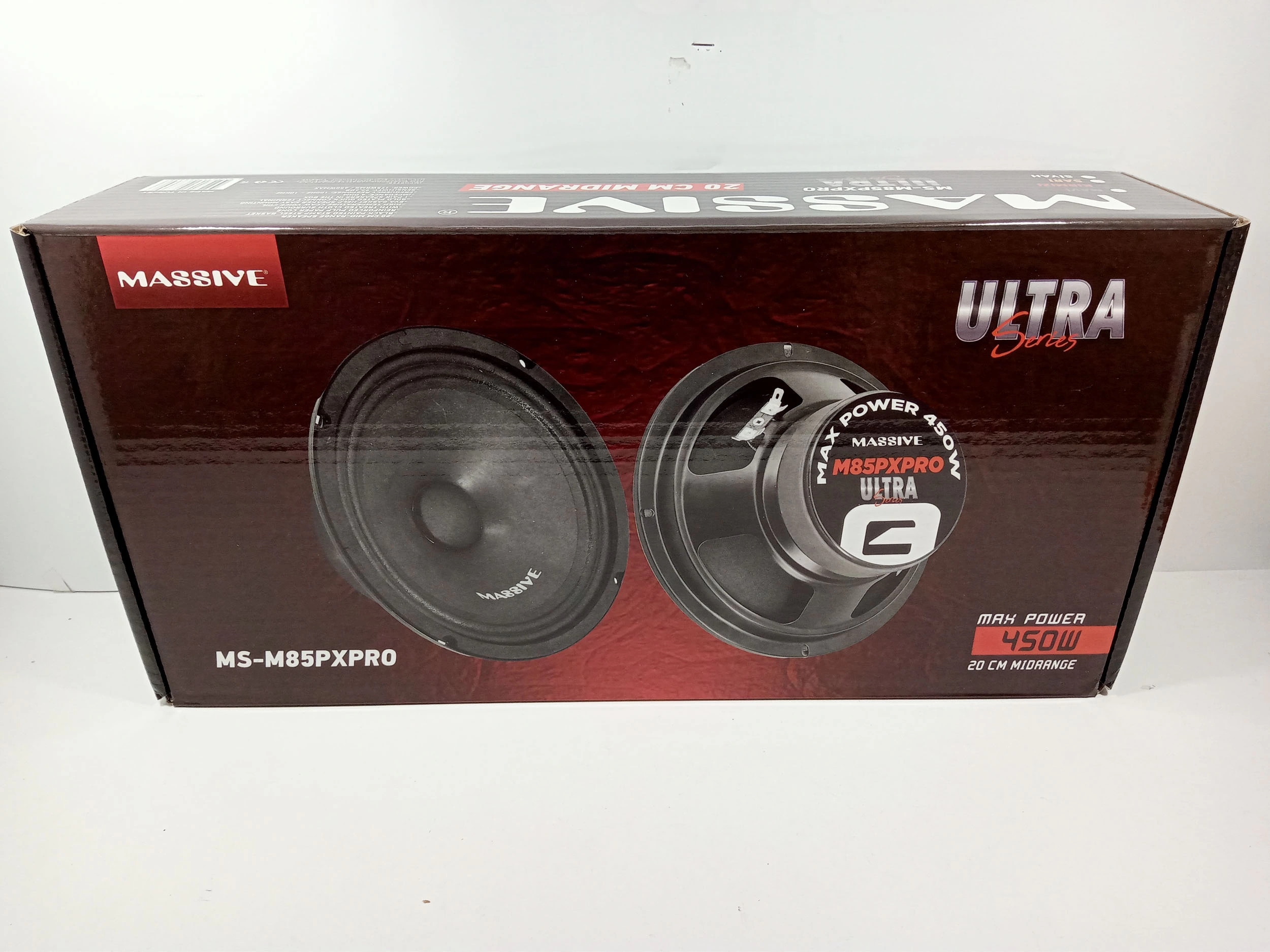 Massive 20cm Midrange Massive 450w 175 Rms Midrange Hoparlör