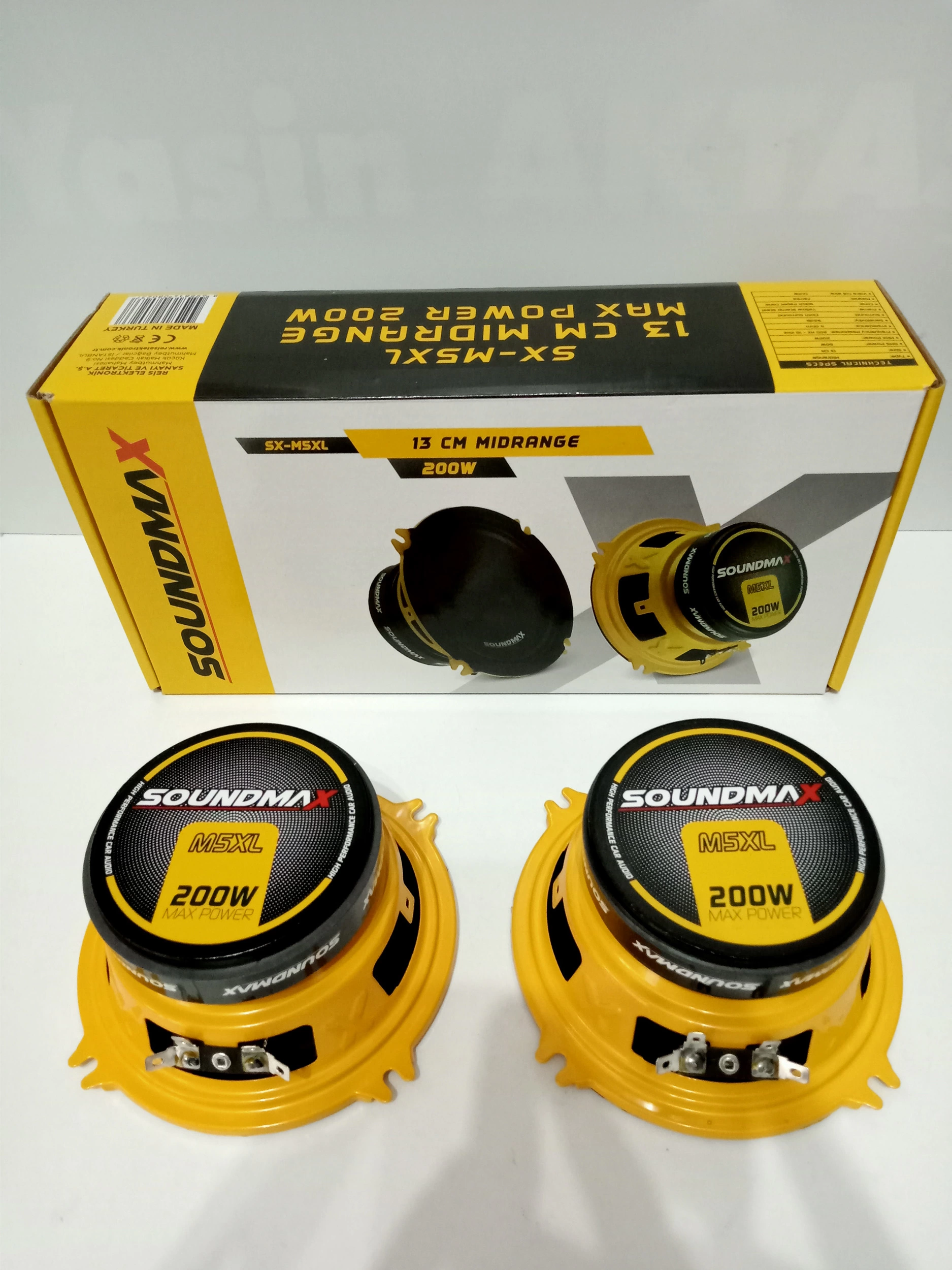 Soundmax 13cm Midrange - 200w Pro Seri Soundmax Midrange 13cm