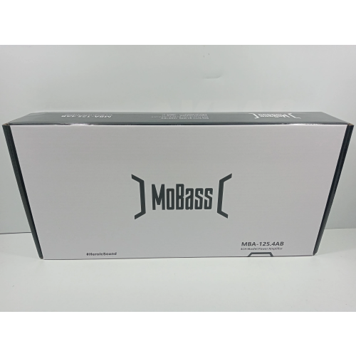 Mobass Amfi – 4 x 125 RMS Ses ve Bass Amfisi – Mobass MB-125.4 AB Class ...