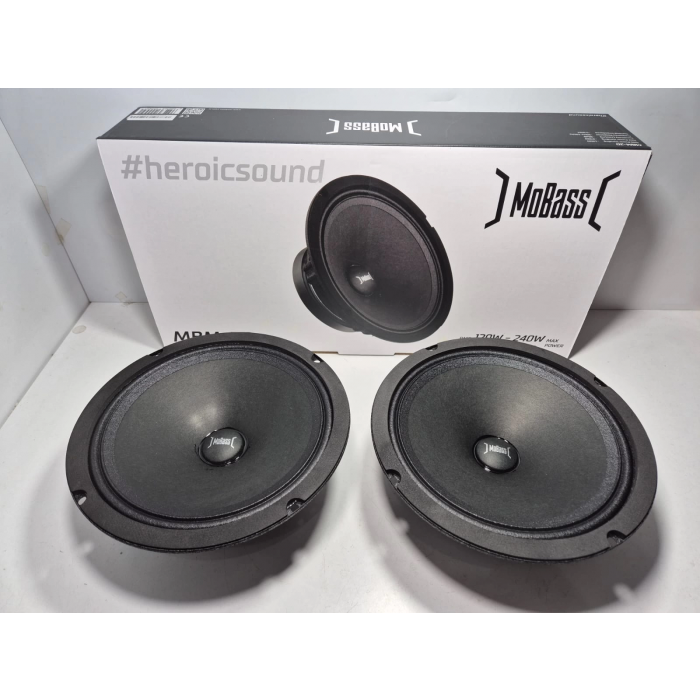 Mobass 20cm Midrange – Mobass MBM-20 Midrange - 120 Rms Pro Midrange