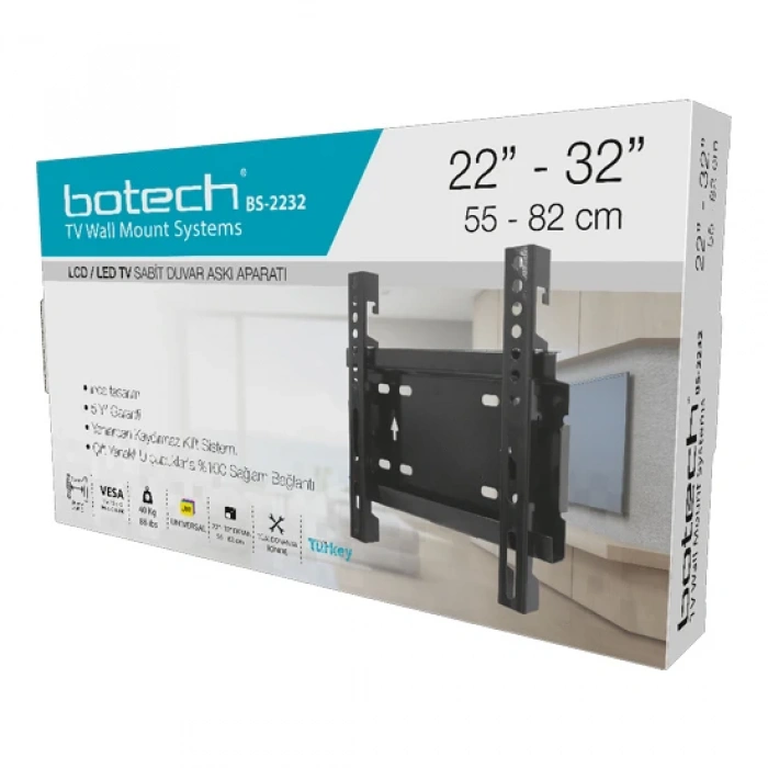 BOTECH BS-2232 TV ASKI APARATI 22"-32"