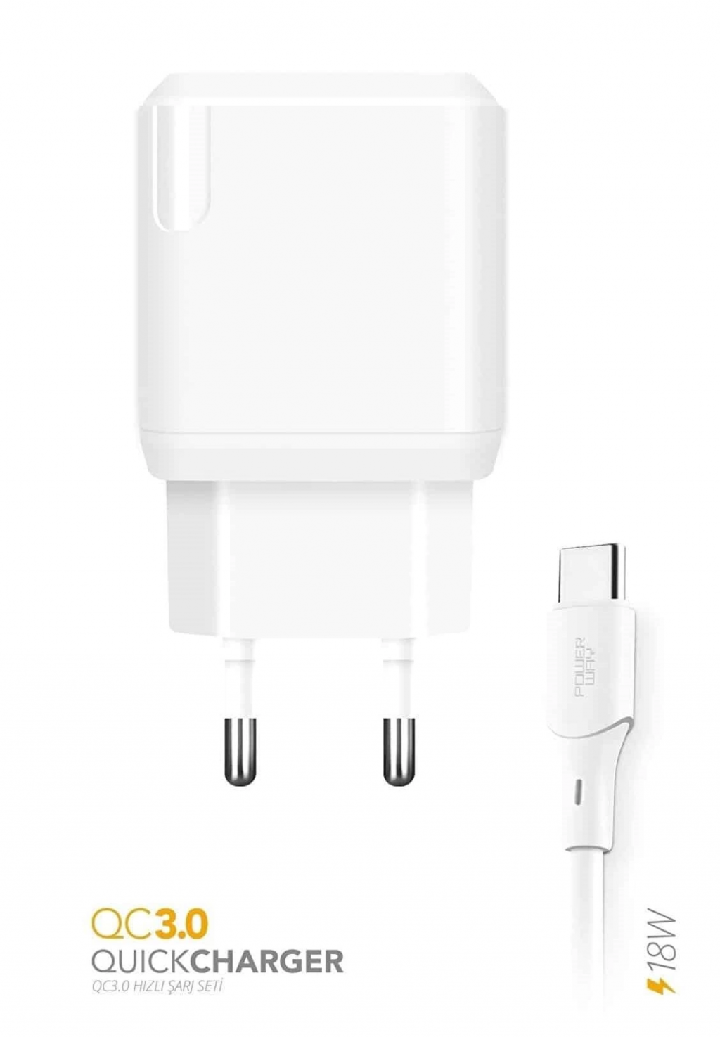 MAXRON CH17 18W 3.0A TYPE-C ŞARJ SETİ