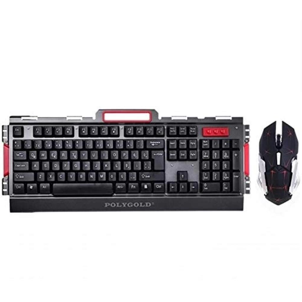 POLYGOLD PG-8013 KABLOSUZ KLAVYE MOUSE SET