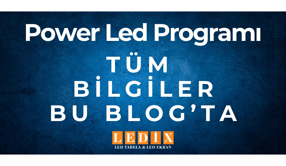 Ledix Led Tabela - Led Ekran