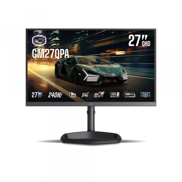 Cooler Master 27" GM27-QPA 1ms 240Hz Adaptive Sync IPS QHD Freesync ...