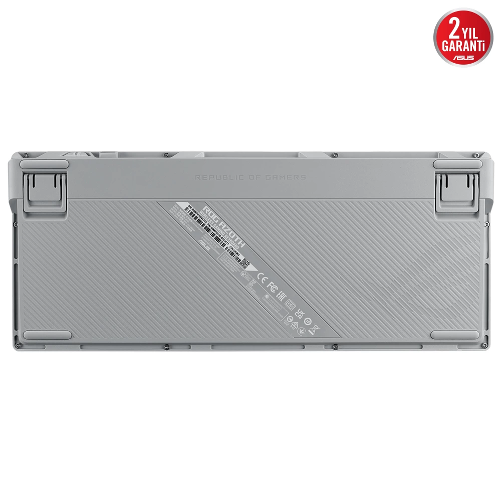 Asus ROG Azoth NX Snow Switch RGB Kablosuz Beyaz Mekanik Gaming Klavye ...
