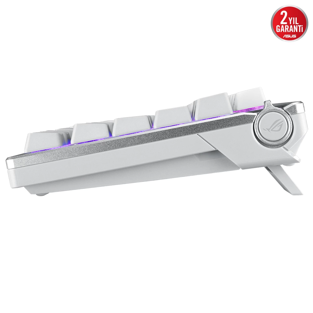 Asus ROG Azoth NX Snow Switch RGB Kablosuz Beyaz Mekanik Gaming Klavye ...