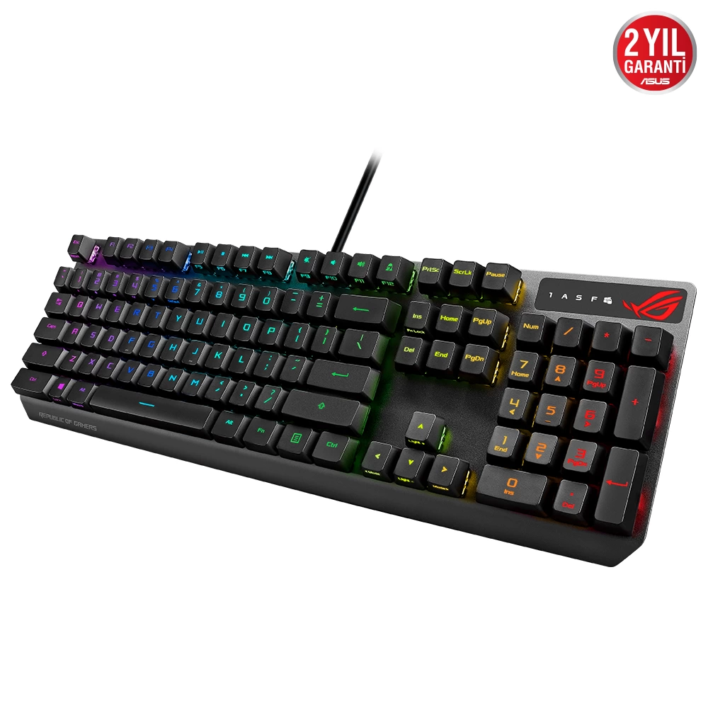 Asus ROG Strix Scope RX Blue Switch IP57 Su Geçirmez ve Toza Dayanıklı ...