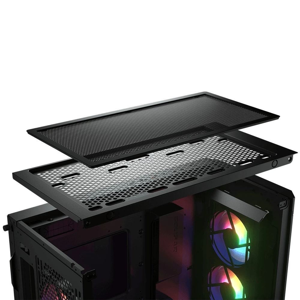 Cougar Airface PRO RGB Siyah 850W 80+ Gold E-ATX Mid Tower Gaming Kasa (CGR-5AD1B-AIR-RGB) Fiyatı