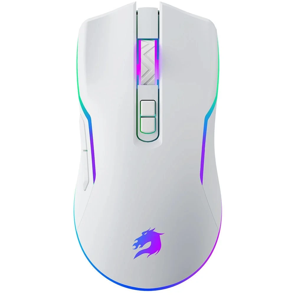 GameBooster M18 Inferno 10000 DPI Beyaz RGB Kablosuz Gaming Mouse Fiyatı