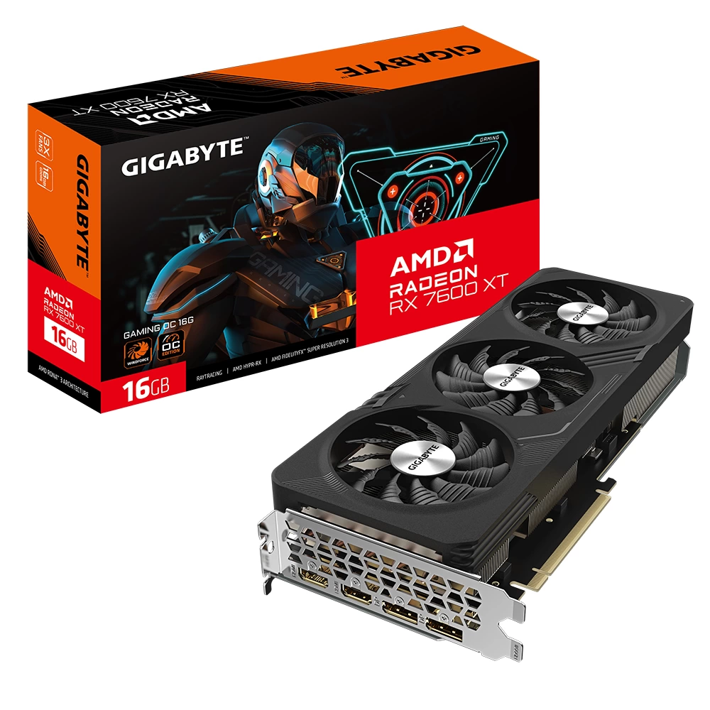 Gigabyte Radeon RX 7600 XT Gaming OC 16GB GDDR6 128 Bit Ekran Kartı Fiyatı
