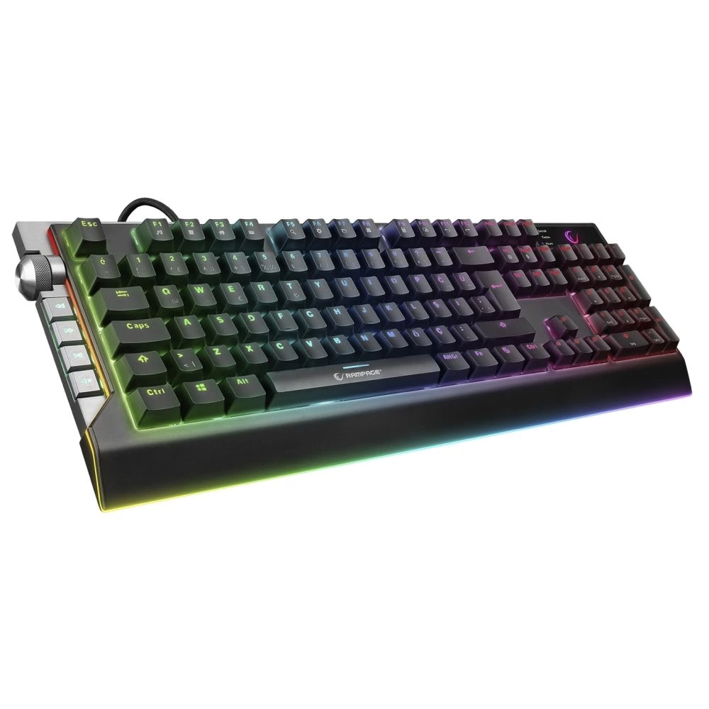 Rampage KB-R29 GRAND Series RGB Ledli Mekanik Red Optical Switch Gaming ...