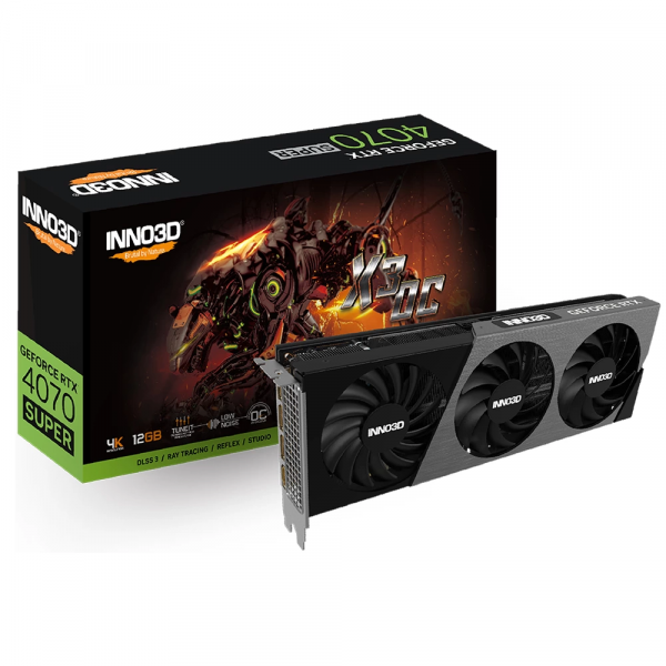 Inno3D GeForce RTX 4070 Super X3 OC 12GB 192 Bit GDDR6X Ekran Kartı Fiyatı